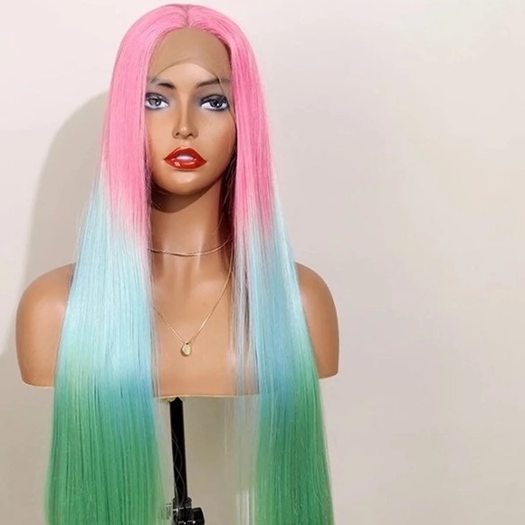 Accessories | 22 Melon Mermaid Straight Lace Front Wig New | Poshmark
